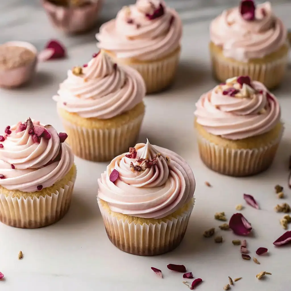 Vanilla Rose Cupcakes (Elegant Floral Buttercream Recipe)