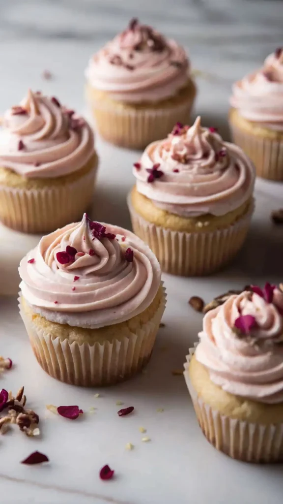 Vanilla Rose Cupcakes (Elegant Floral Buttercream Recipe)