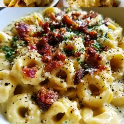 Creamy 30-Minute Copycat Tortellini Carbonara Pasta