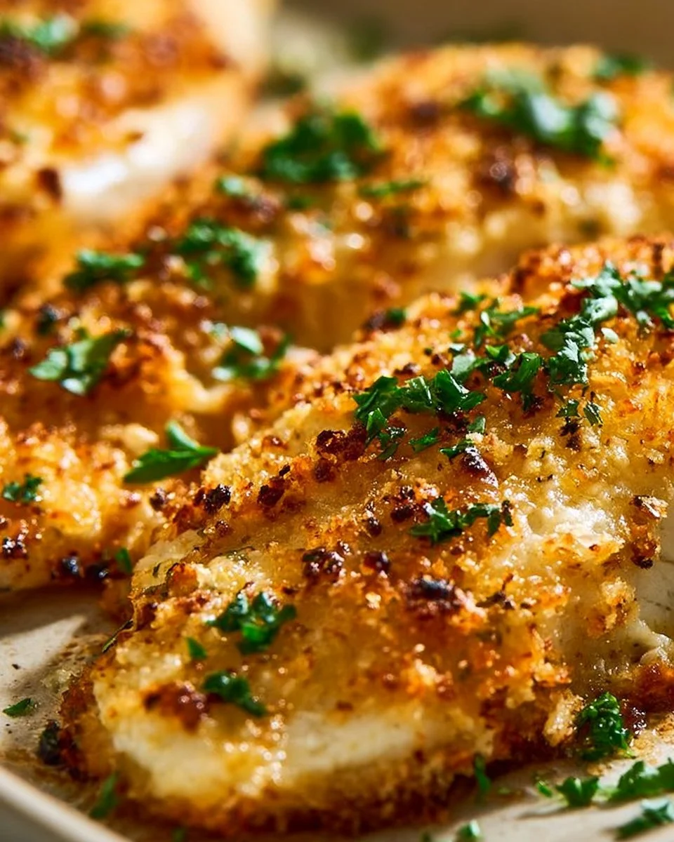 Crispy 20-Minute Copycat Parmesan Crusted Tilapia